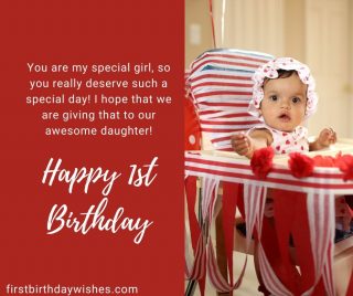 75 Sweet Happy 1st Birthday Wishes For Baby Girl (2025)